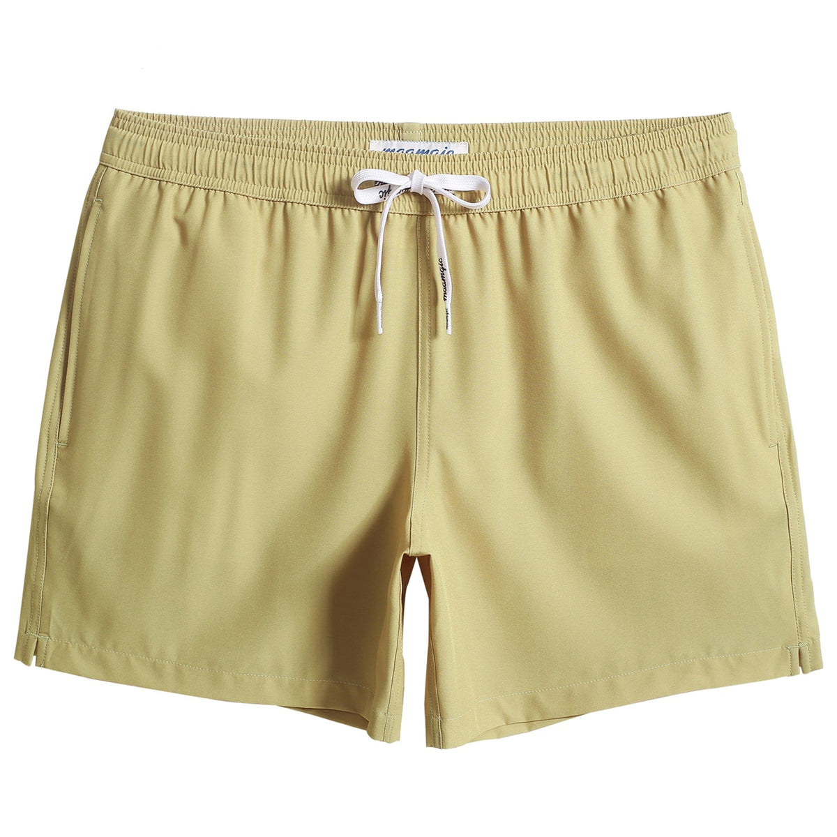 PurePalette Ⅱ Solid Color Swim Trunks, Yellow | Maamgic – maamgic